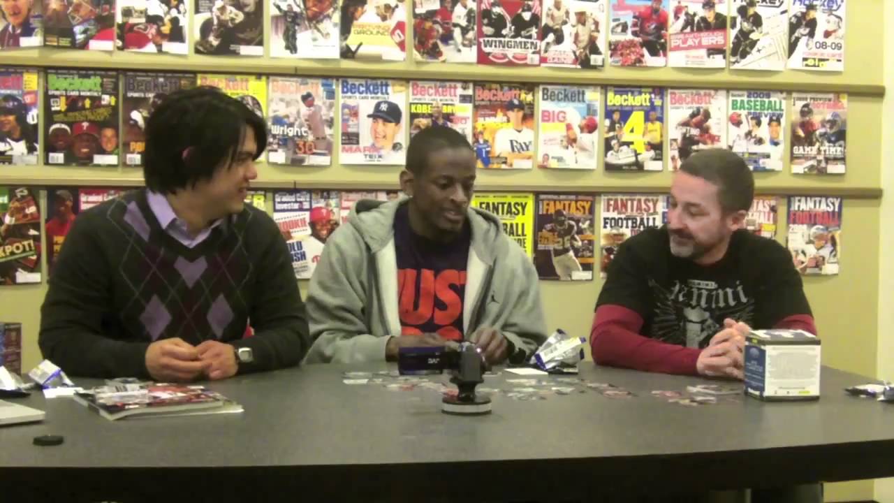 Anthony Armstrong sees his first NFL Rookie Card - YouTube