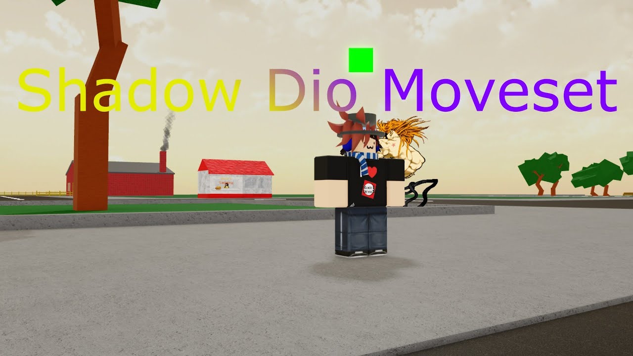 Shadow Dio [Jujutsu Shenanigans Skill Builder moveset] - YouTube