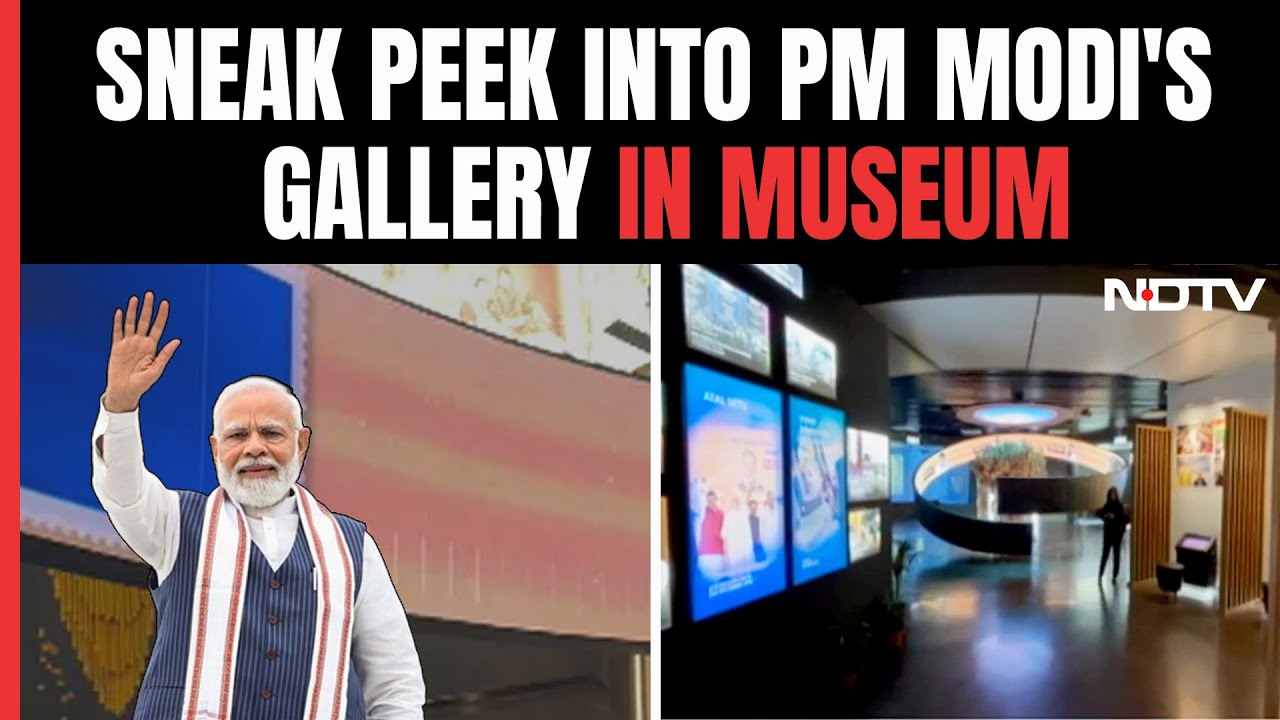 Narendra Modi Gallery At PMs' Museum To Open On January 16 - YouTube