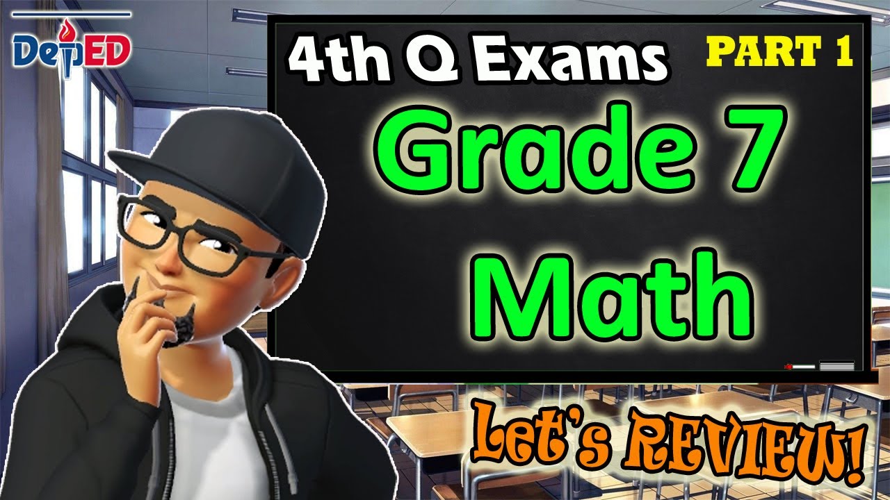 MATH 7 4th Quarter Examination Review Questions 1-10 - YouTube