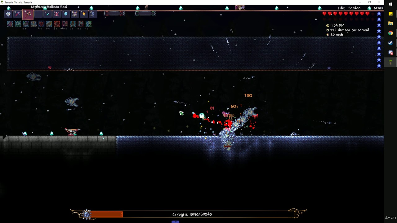 Terraria Calamity Mod - Death Mode, Cryogen - YouTube