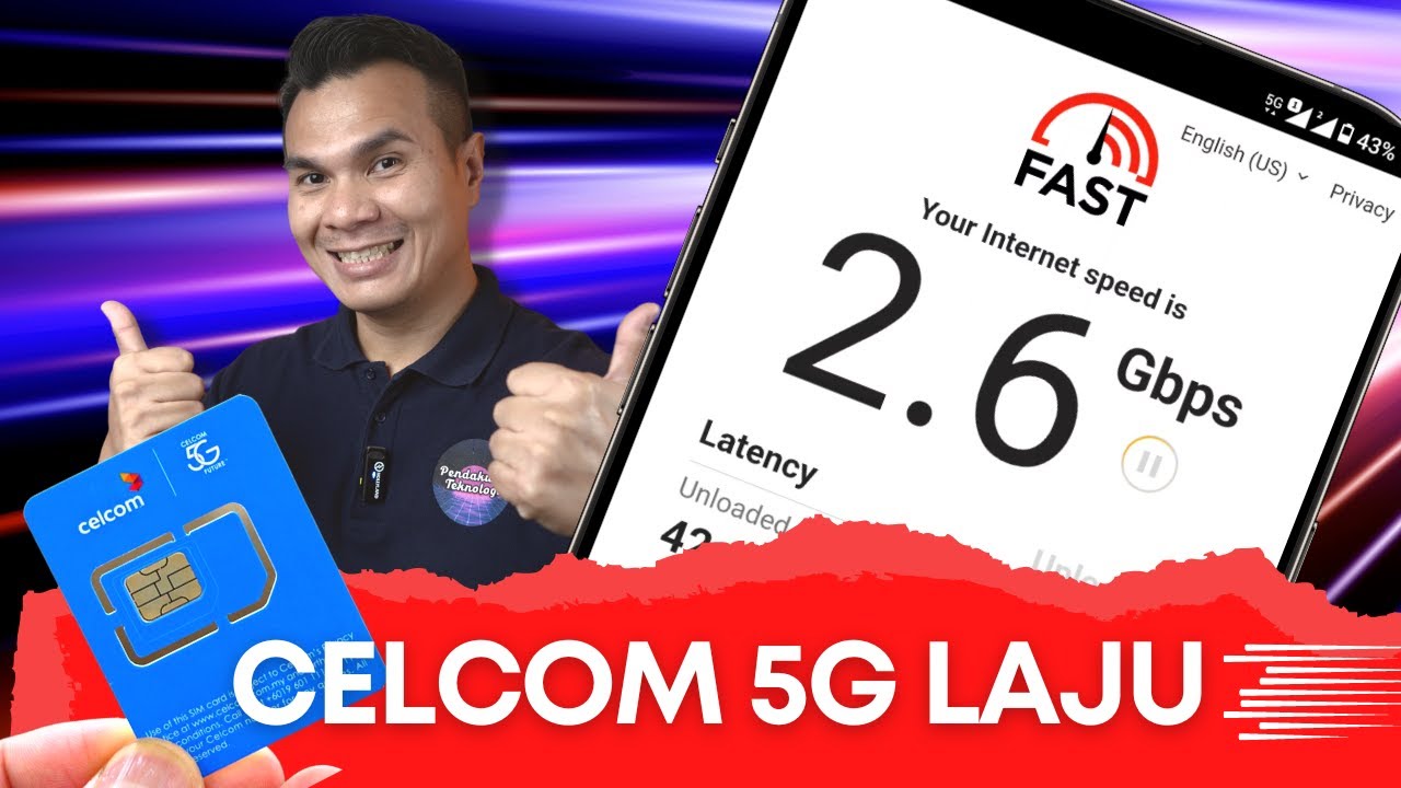 Celcom 5G Laju Gila! Saya Cuba Celcom 5G Pada iPhone - YouTube