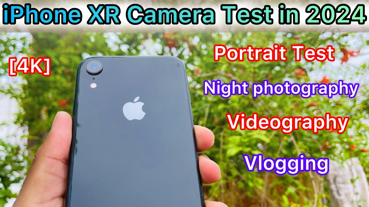 iPhone XR Detailed Camera Test in 2024🔥 | Vlogging -Portrait ...