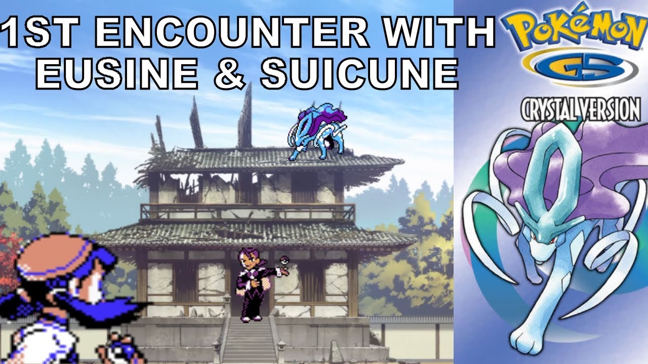 Meeting Eusine and Suicune for the first time in Pokémon Crystal - YouTube