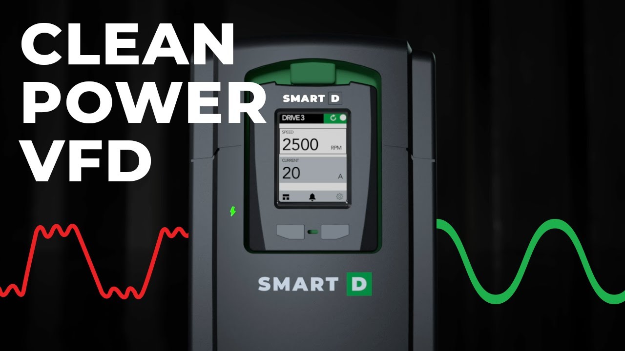 SmartD Clean Power Variable Frequency Drive - YouTube