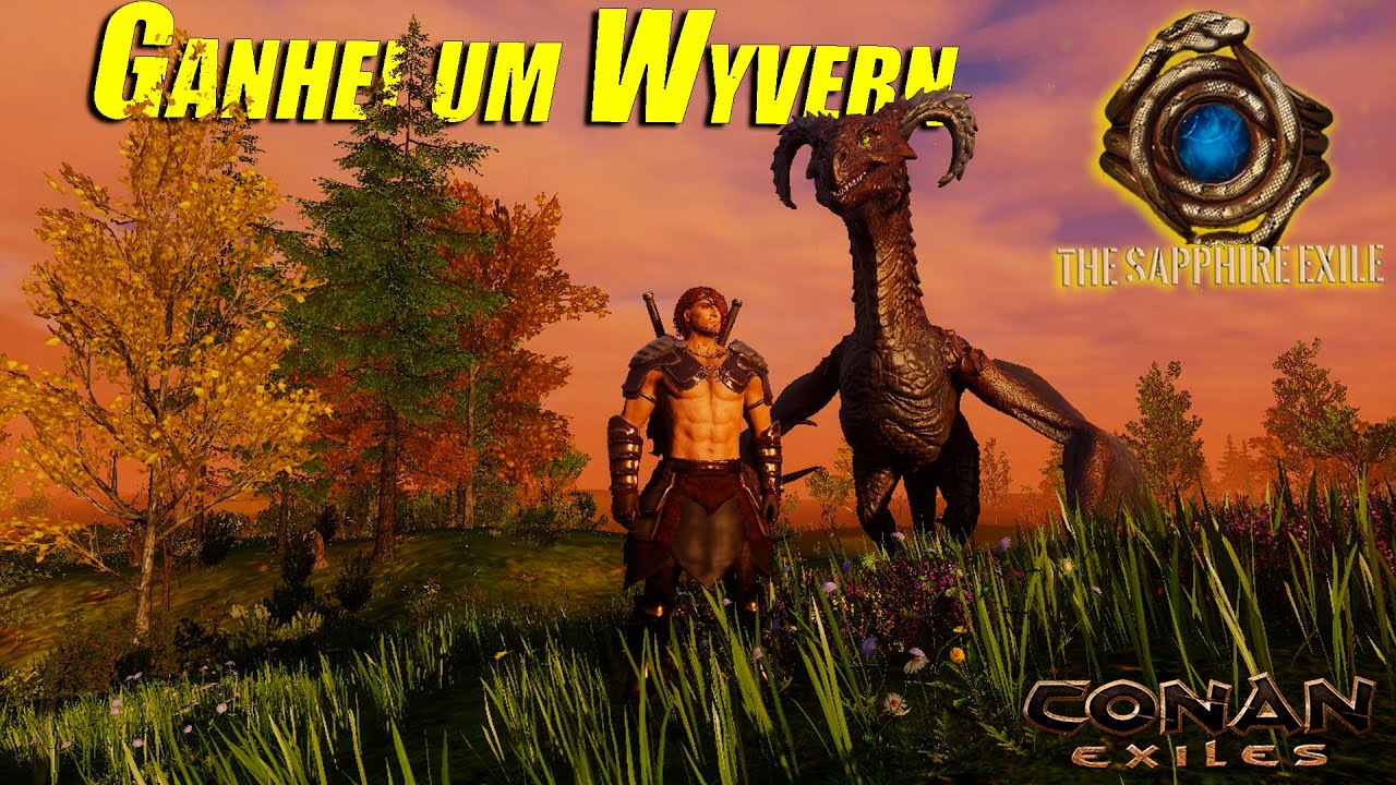 The Sapphire Exile: Conan Exiles - Sobrevoando o mapa mod Sapphire ...