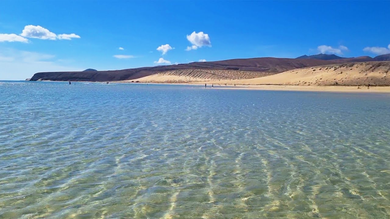 🏝️ Playa de Sotavento: Jandía, Fuerteventura | Sotavento Beach in ...