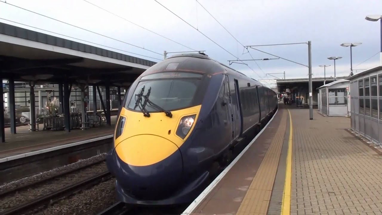 Passenger Trains At Ashford International (Kent) 15/11/10 - YouTube