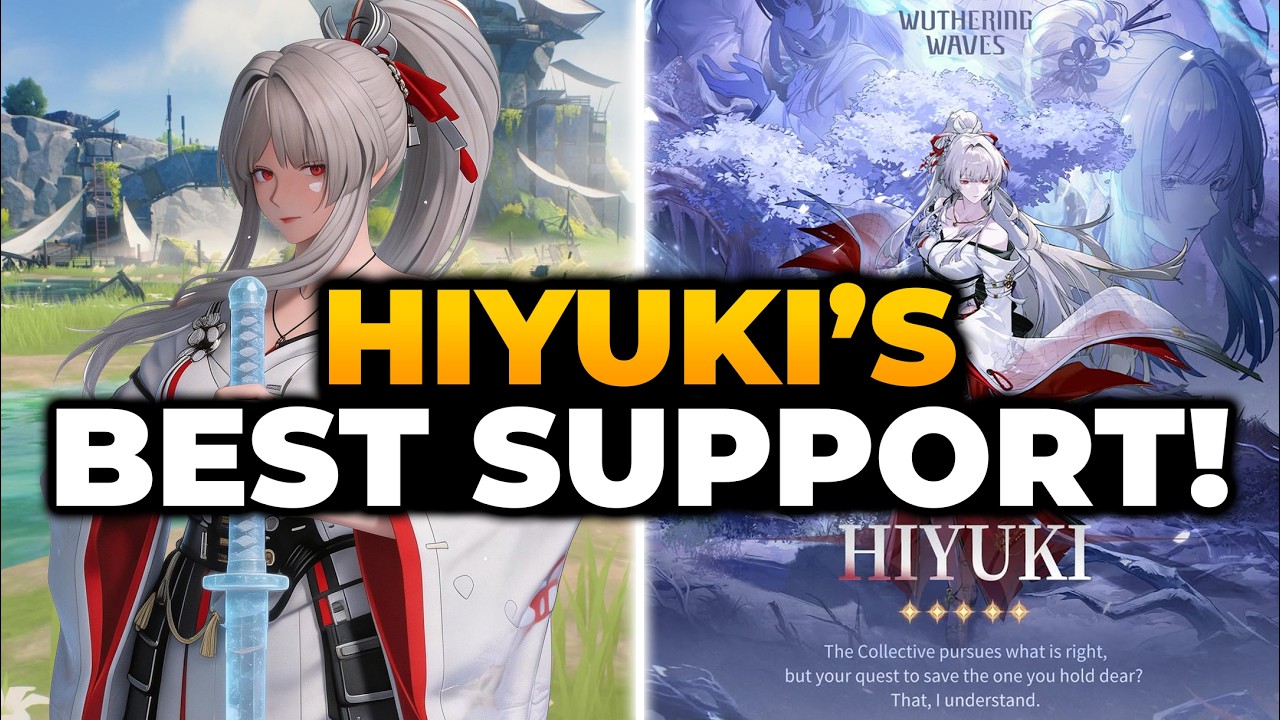 HIYUKI BROKEN SUPPORT + BEST TEAM BUILD | WUWA 3.3, Wuthering Waves ...