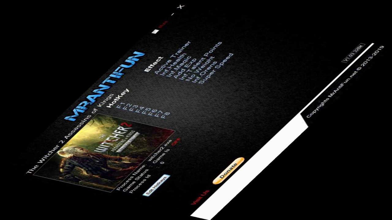 The Witcher 2: Assassins of Kings - Trainer +8 v29.12.2018 MrAntiFun ...