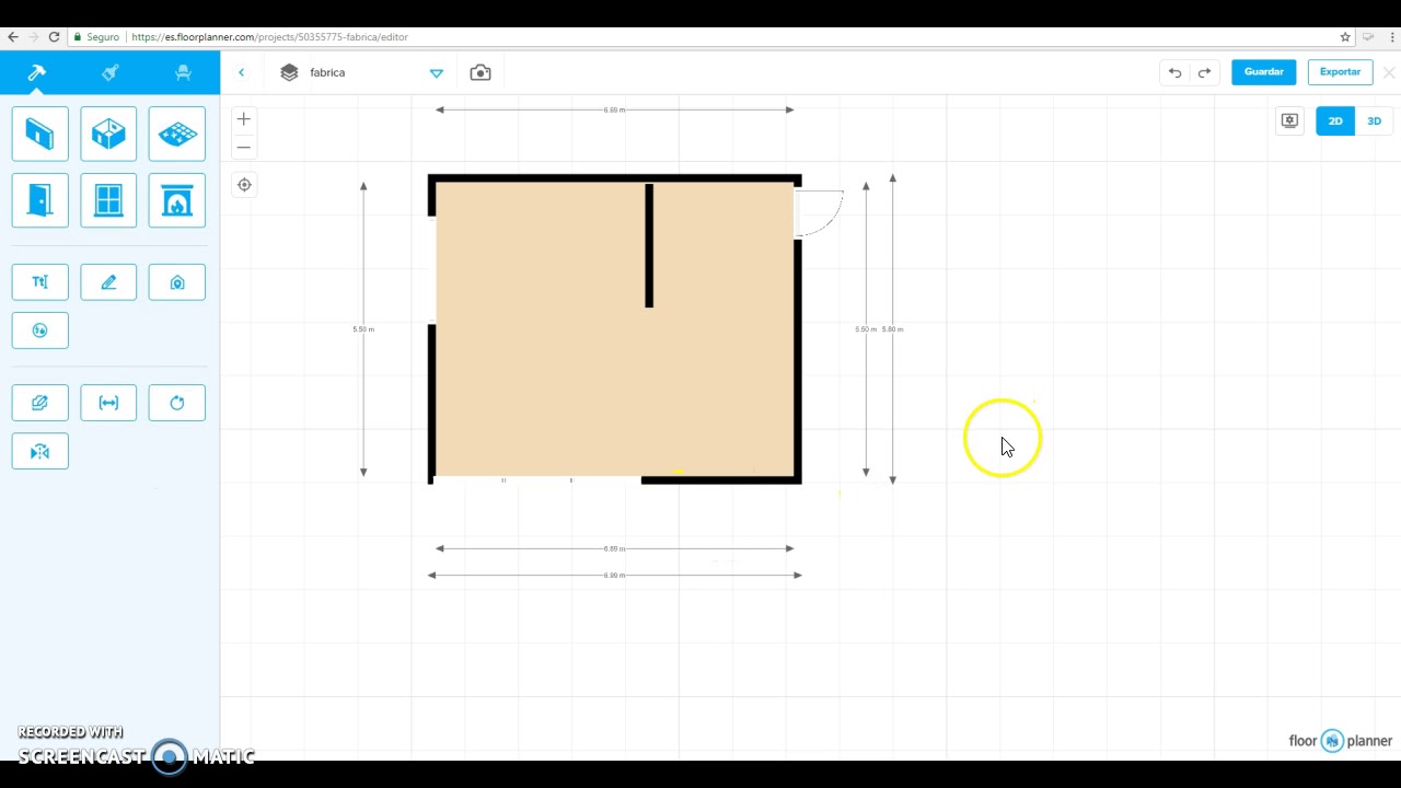 planos con floorplanner - YouTube