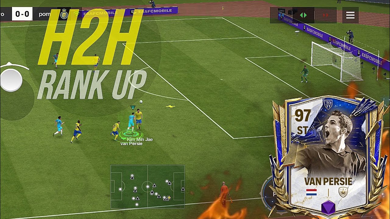 H2H - ME 1 : OPPONENT 0 (WON) | van Persie HANDLE at The End | RANK UP ...