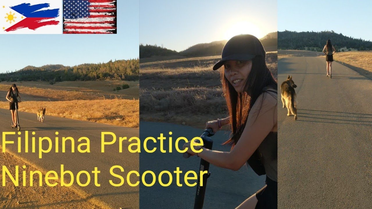 Filipina-American 🇵🇭🇺🇸Practice Scooter Practice Makes you Perfect ...