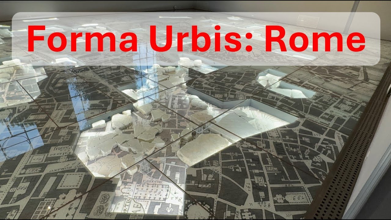 Forma Urbis: The original marble map of Rome #archeology #history # ...