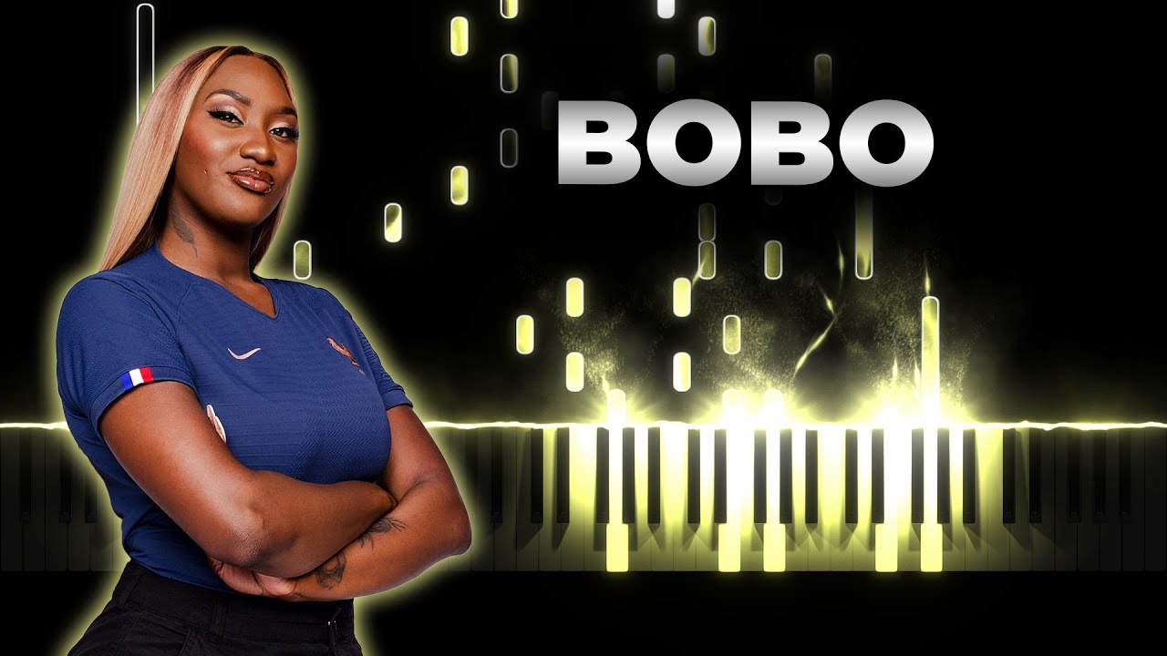 Aya Nakamura Bobo - piano karaoke, instrumental, parole - YouTube