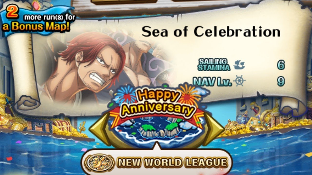 Treasure Map Vs. Shanks (Full Run) - YouTube