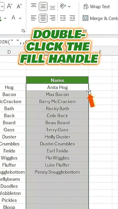 How to Combine Text in Excel Instantly - YouTube