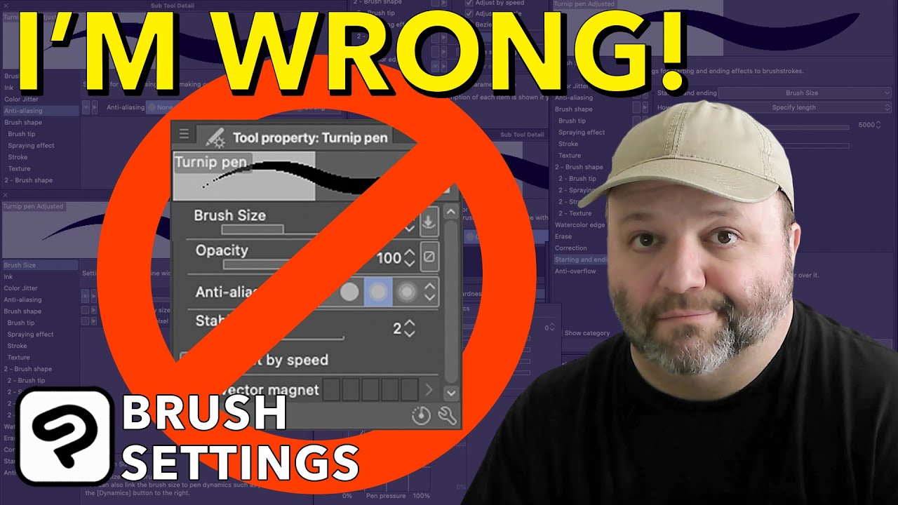I Was Wrong Brush Pen Settings Clip Studio Paint YouTube i-was-wrong-brush-pen-settings-clip-studio-paint-youtube