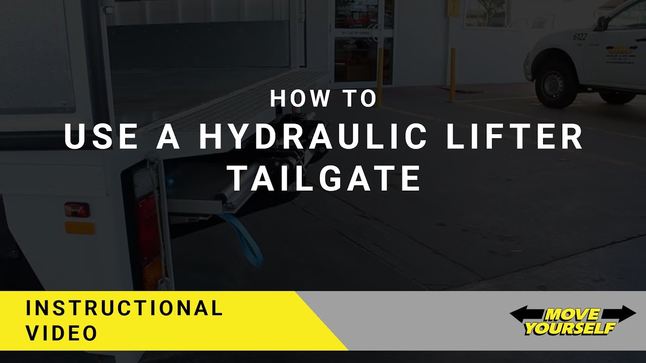 INSTRUCTIONAL VIDEO | How To Use a Hydraulic Lifter Tailgate - YouTube