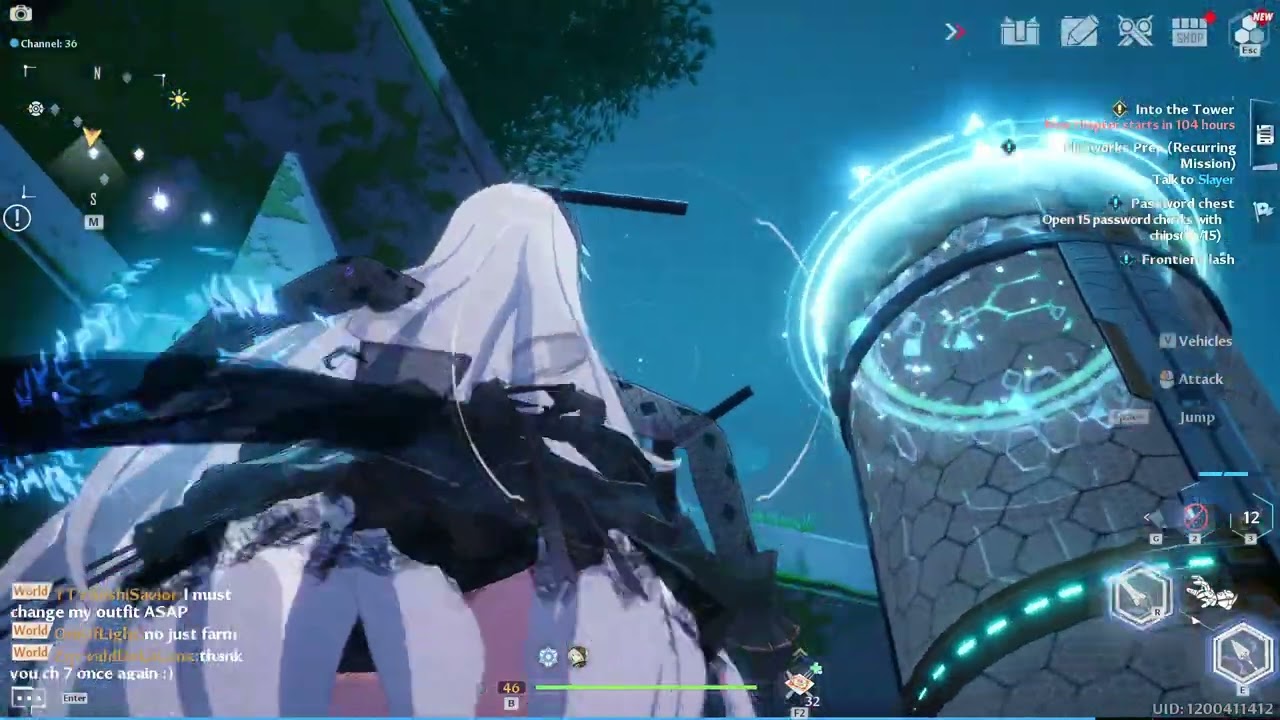 Tower of Fantasy water core puzzle - YouTube