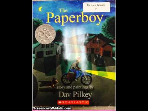 Read Aloud of The Paperboy by Dav Pilkey - YouTube