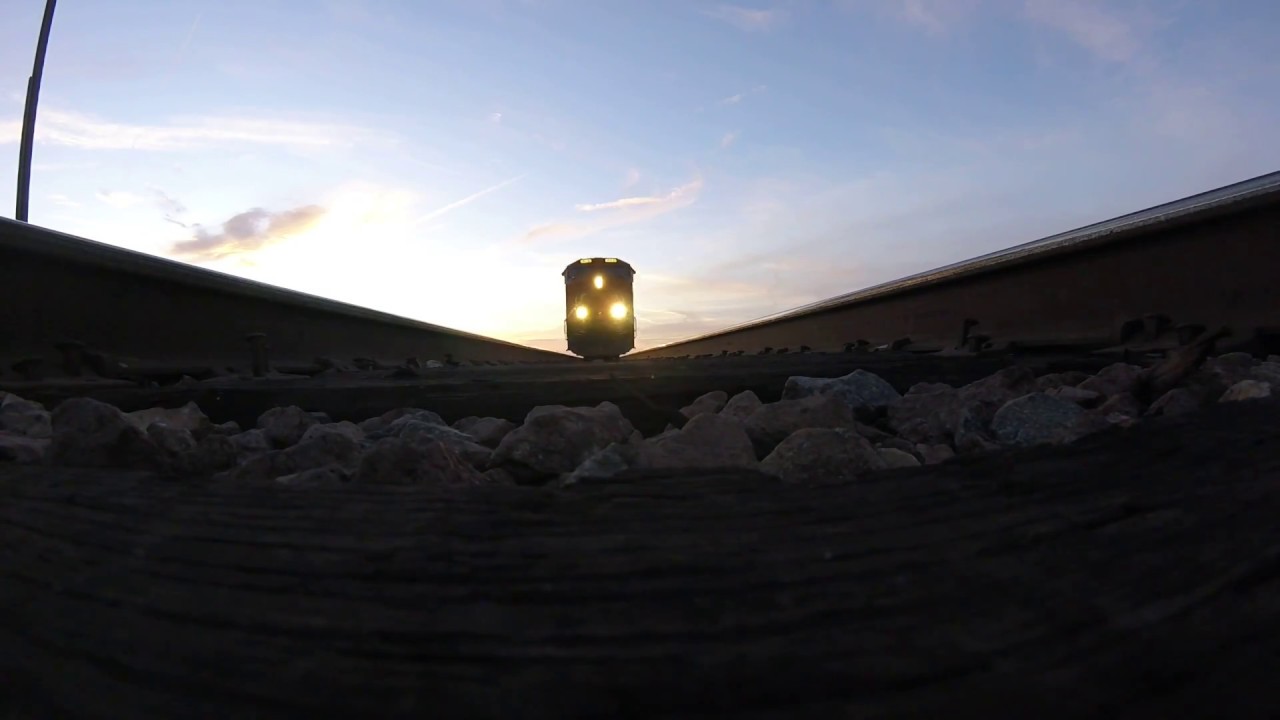 Train versus Gopro - YouTube