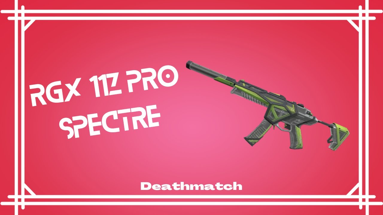 RGX 11z Pro Spectre (Spectre RGX 11z Pro) Deathmatch Gameplay - YouTube
