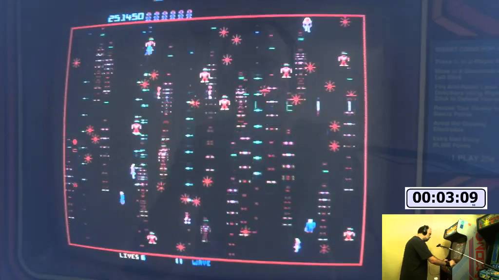 Robotron: 2084 - 102,904,275 on Difficulty 10 - Part 1 - YouTube