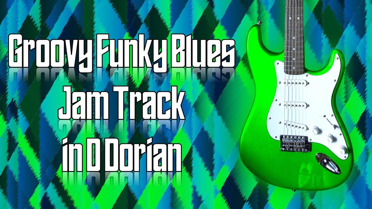 Groovy Funky Blues Jam Track in D Dorian 🎸 Guitar Backing Track - YouTube