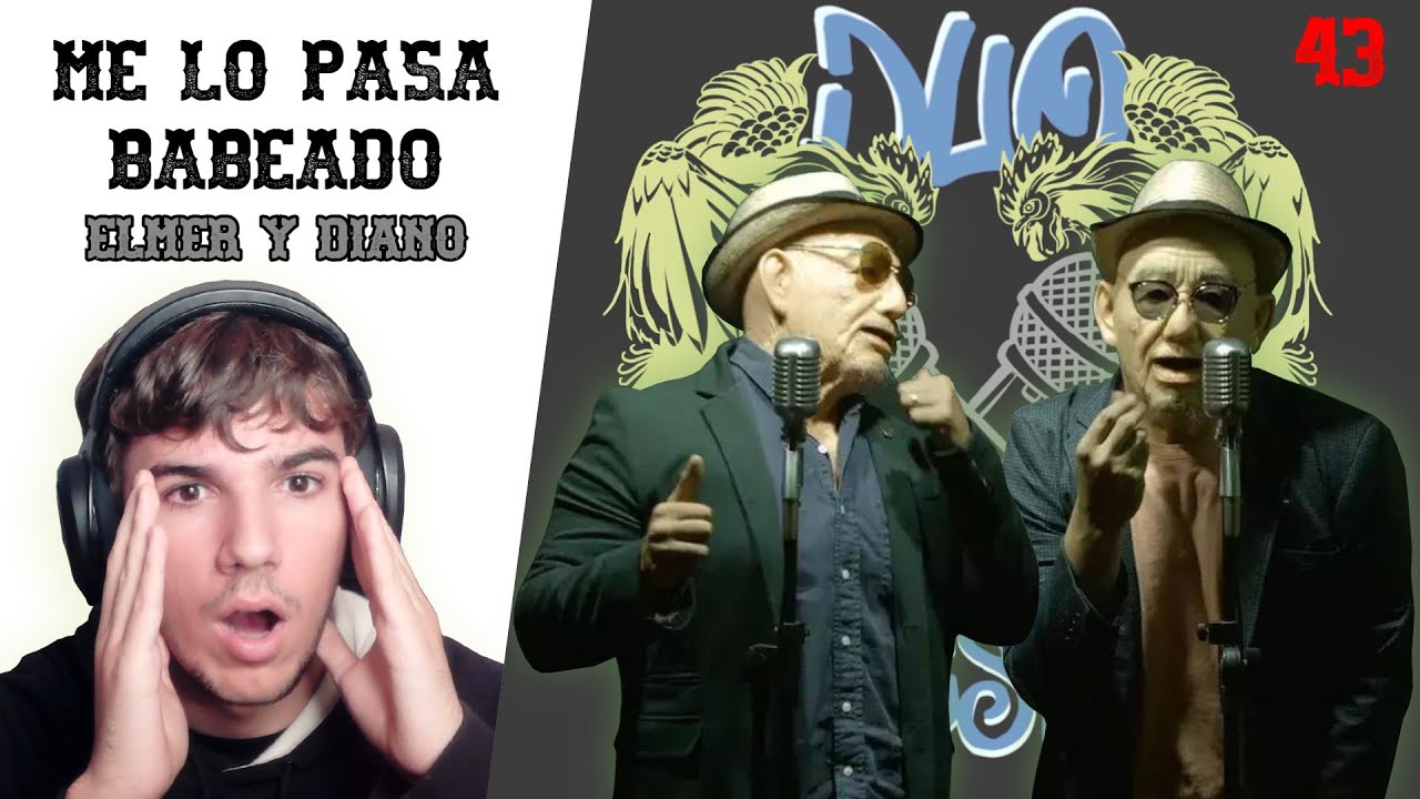 REACCIÓN A ELMER Y DIANO, ME LO PASA BABEADO - YouTube