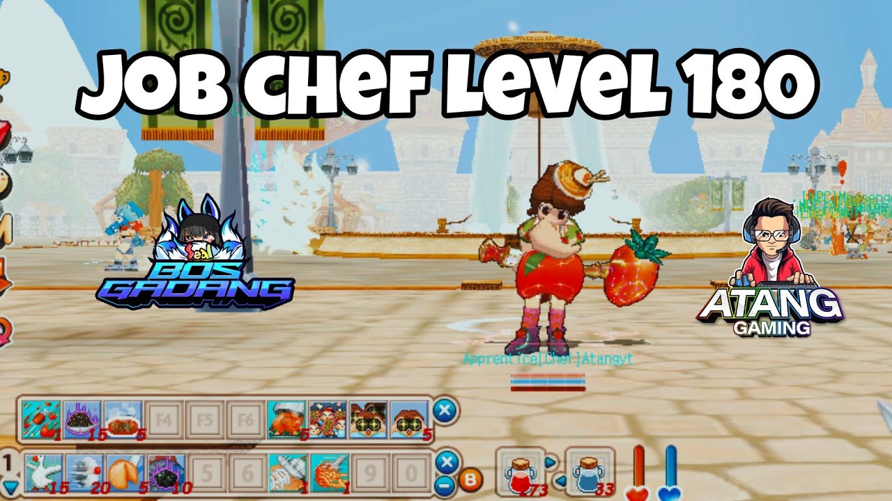 REVIEW JOB CHEF LEVEL 180 SEAL BOSGADANG #sealonline #atangyt - YouTube