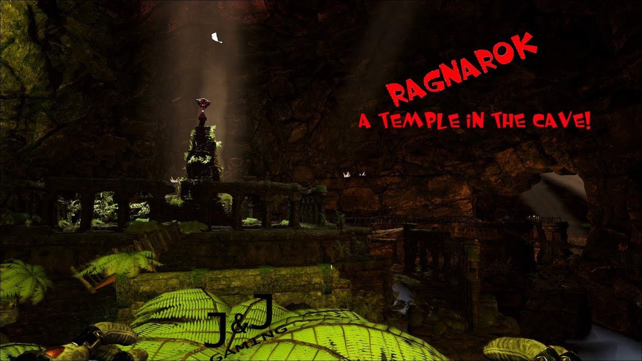 Ark: Survival Evolved (6) - A temple in the cave! - YouTube