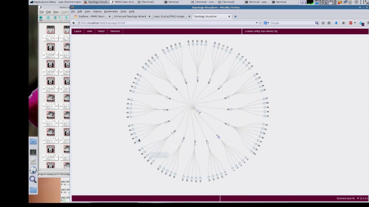 Create a large topology with MIMIC in 3 minutes - YouTube