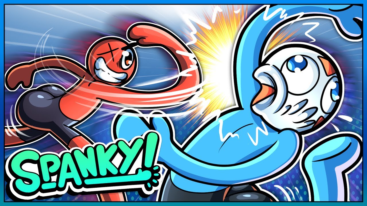 Spanking my Friends on this game called SPANKY! - YouTube