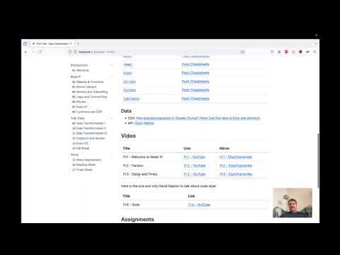 STAT 385 // fa24 // Welcome to Week 11 - YouTube