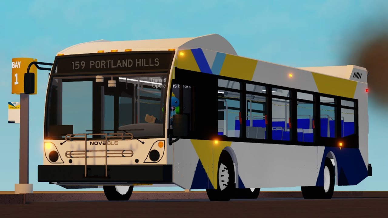 Halifax Transit (Roblox) | Novabus LFS on route 159 to Portland Hills ...