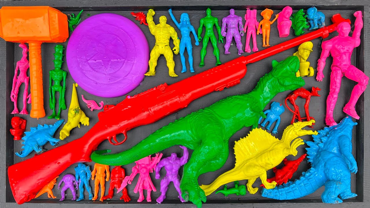 Dinosaurus Jurassic World Dominion:T-Rex/Nerf Gun/Godzilla/Squid Game ...