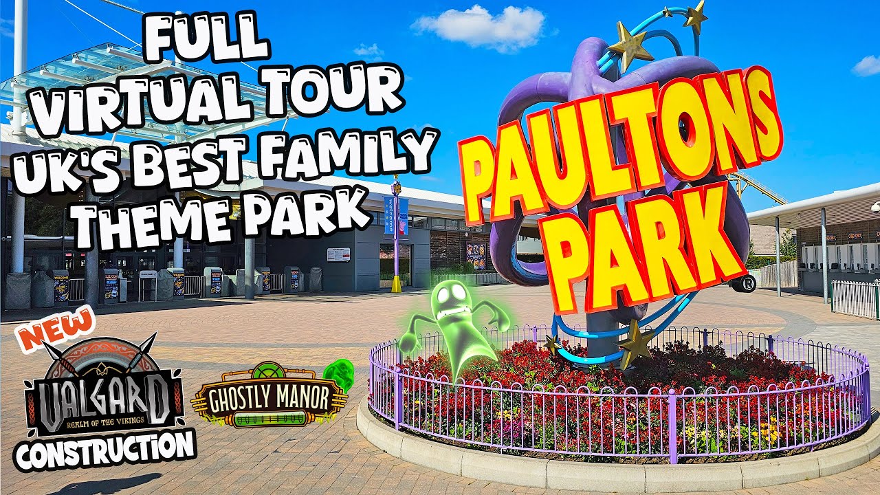 Paultons Park Virtual Tour | Every Area, Ride and Attraction (May 2025 ...