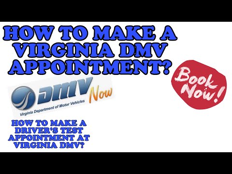 HOW TO MAKE A VIRGINIA DRIVER’S TEST APPOINTMENT 2022 || VIRGINIA DMV ONLINE APPOINTMENT