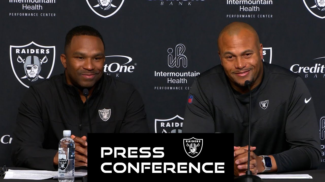 Antonio Pierce and Champ Kelly Presser - 11.1.23 | Raiders | NFL - YouTube
