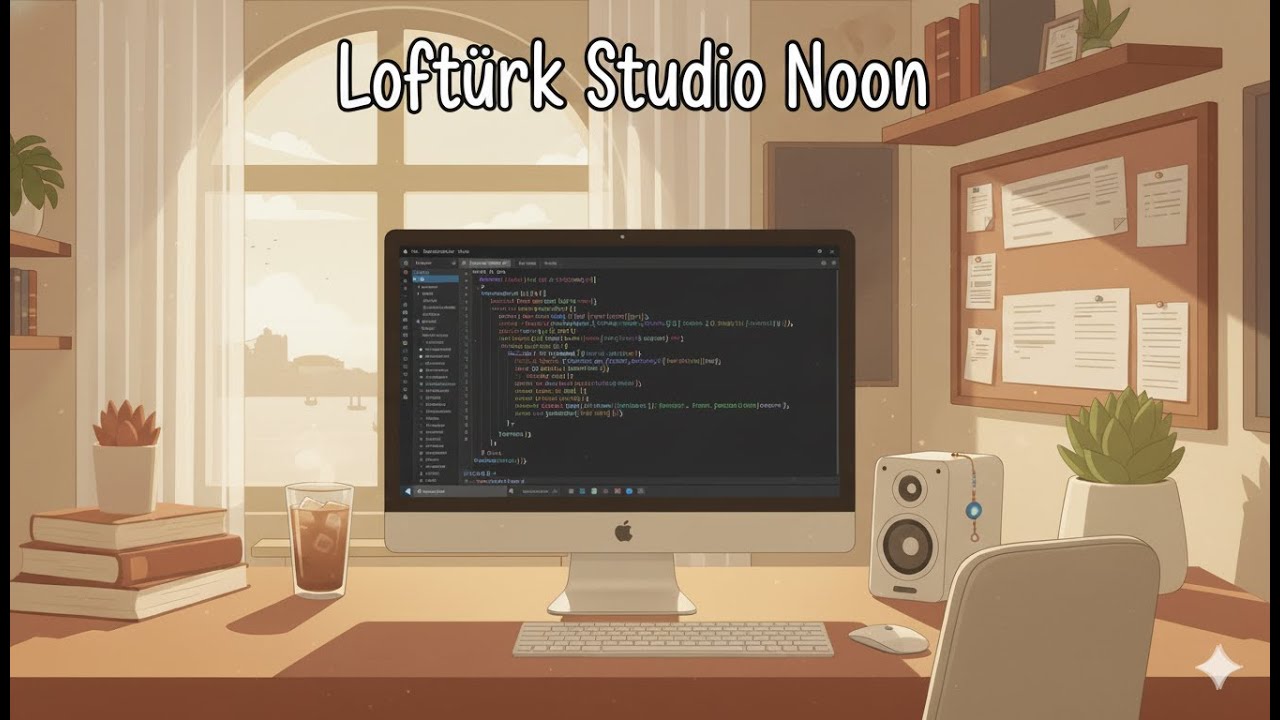 Loftürk Studio Noon 🌤️ – 1 Hour Lo-Fi Beats for Deep Focus & Productive ...