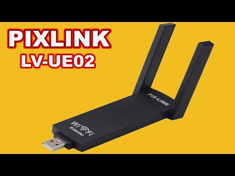 PIXLINK LV UE02 USB Wireless Router'S WiFi Repeater - YouTube