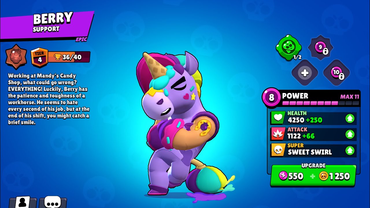 Unlocking berry in brawl stars - YouTube