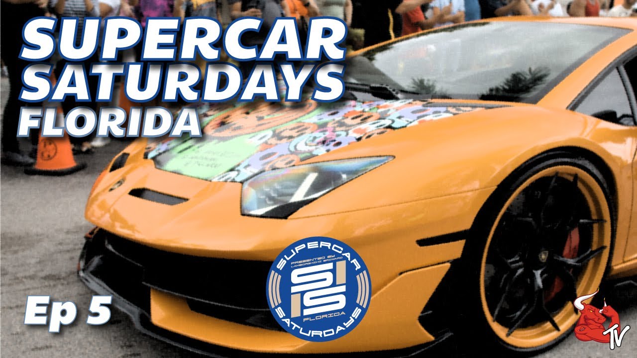 Supercar Saturdays Florida held on the second Saturday of every month ...