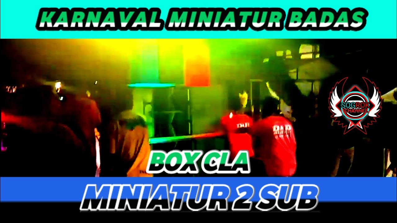 MINIATUR BOX CLA 2 SUB TERBARU | MINIATUR BADAS KEDIRI - YouTube