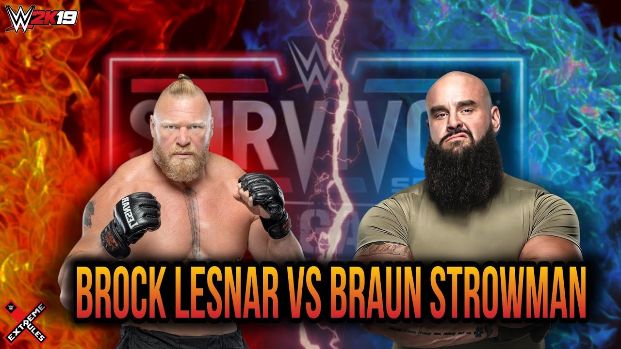 Full Match - Brock Lesnar Vs Braun Strowman: Extreme Rule 2019 - YouTube