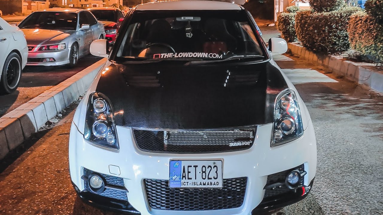 SUZUKI SWIFT ZC31S M18A MIDNIGHT RUNS | STREET RACING | MARKX 250G DRAG ...