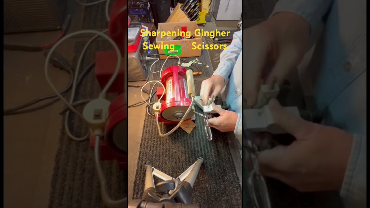 Gingher scissors sharpening store
