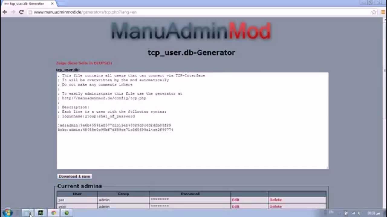 how to use cod4 tcp console manu admin - YouTube
