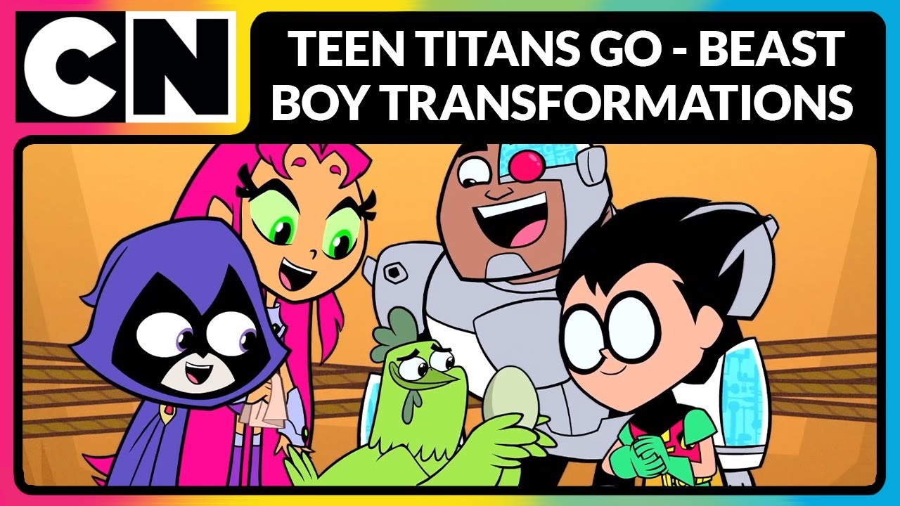Teen Titans Go - Beast Boy Transformations - 5 | Teen Titans Go ...